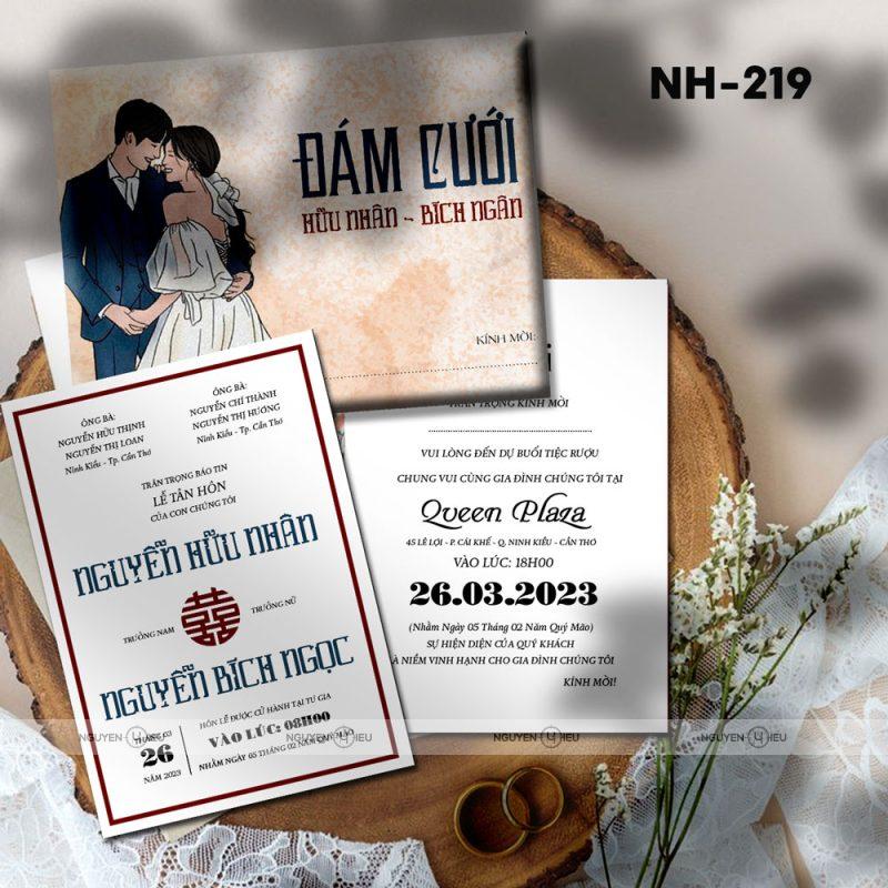 Thiệp Cưới Hiếu Nguyễn-NH-219